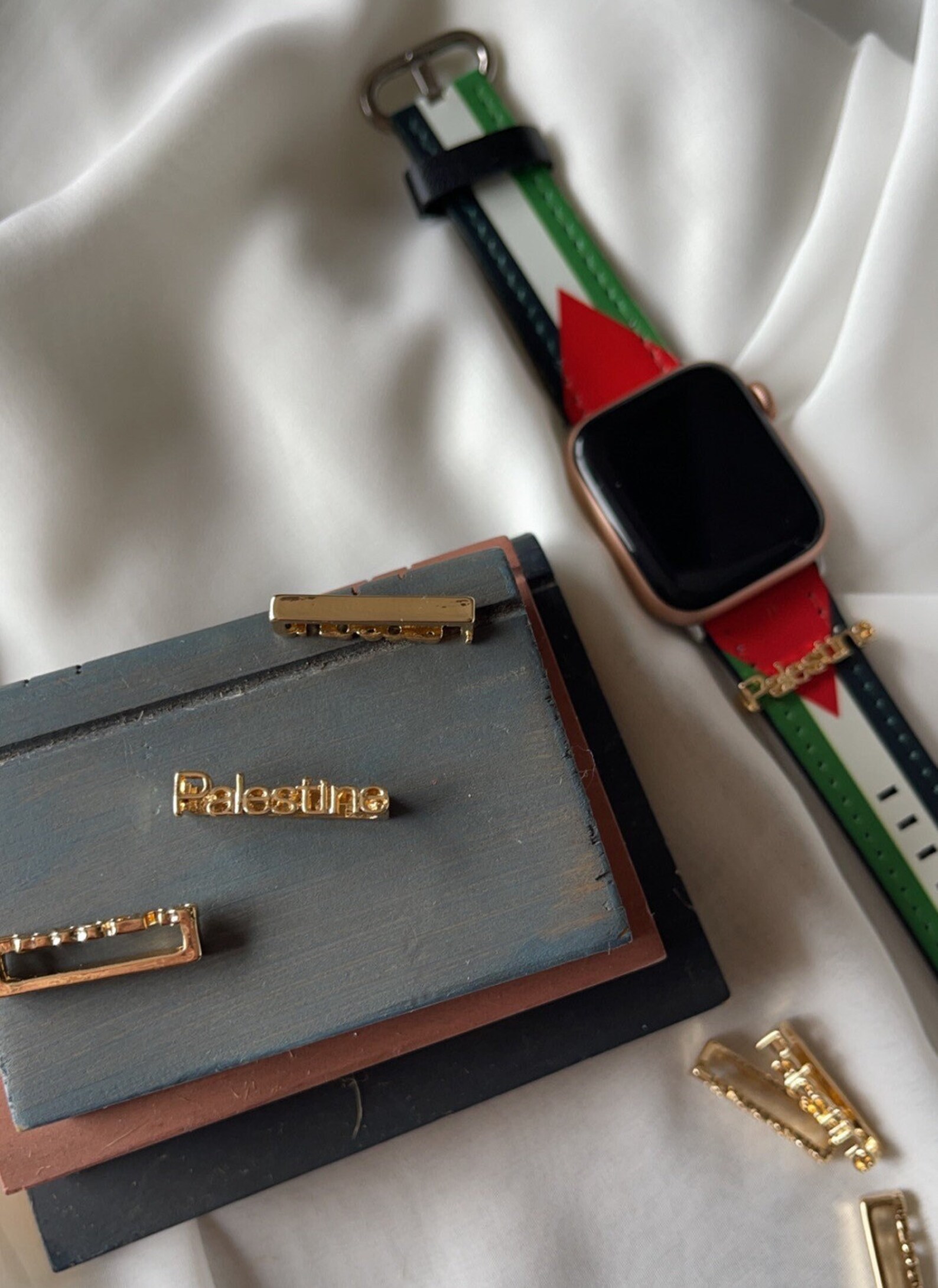 Apple Watch Band Accessory charm Palestine Flag - Etsy