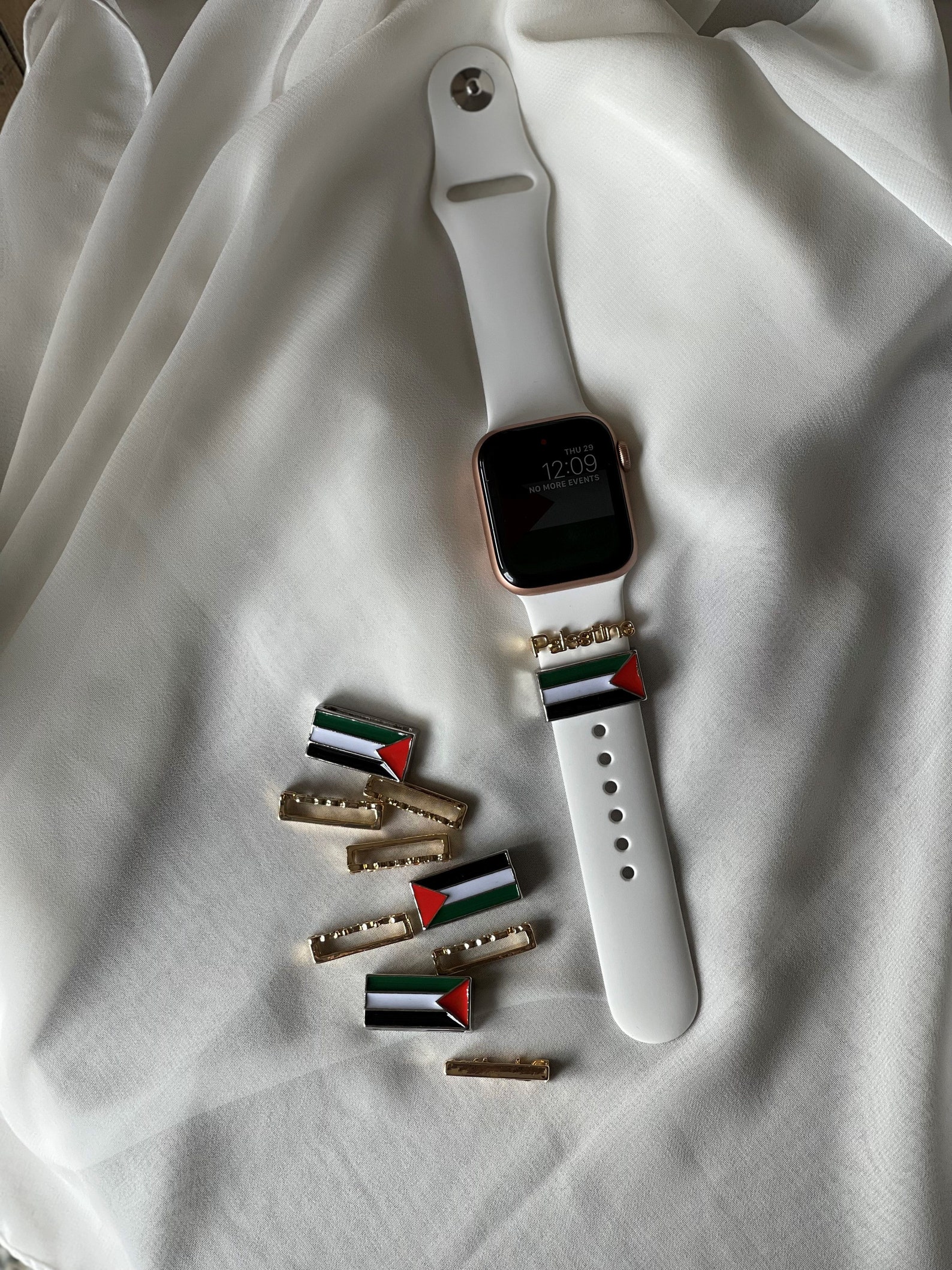 Apple Watch Band Accessory charm Palestine Flag - Etsy