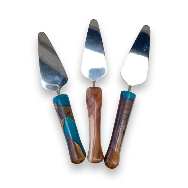 Wood Handles Pie Server - Etsy