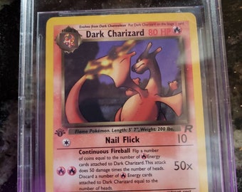 First Edition Charizard - Etsy
