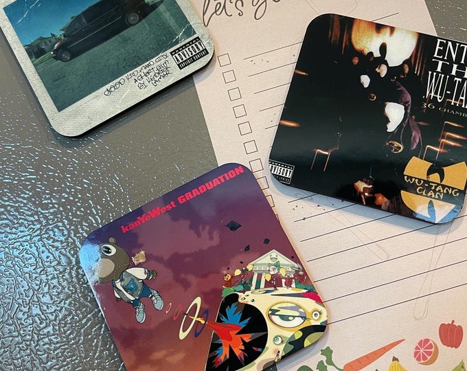 Mini Music Album Magnets & Stickers - Etsy