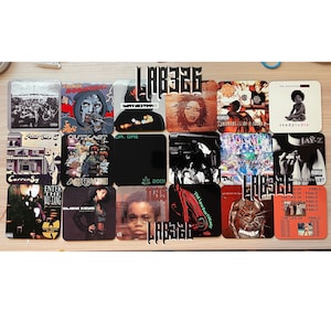 Music Album Custom Coaster Set, Personalized Pick Any Genre, House ...