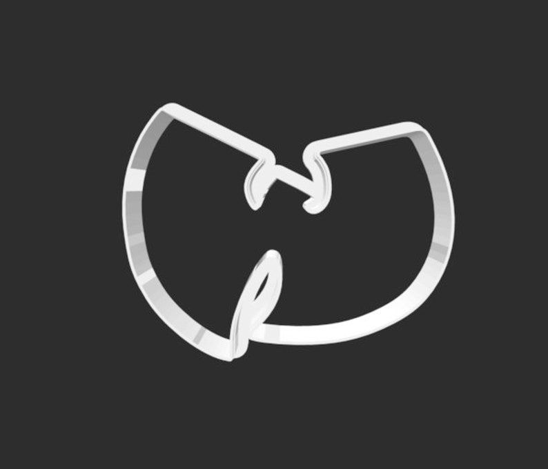 Unique Wu Tang Clan Fondant Cutter Stl File For 3d Printing Cake