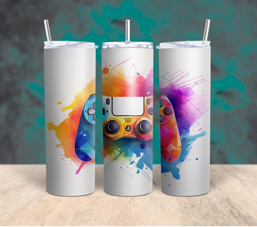 Gaming Tumbler Design Collection Sublimation Design for Video Game ...