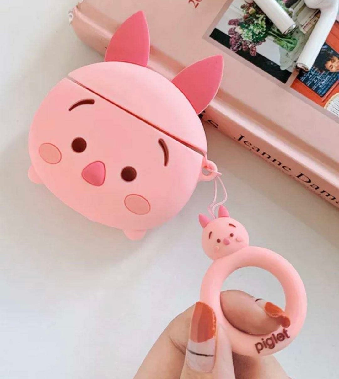 Piglet AirPod PRO Case With Key Ring - Etsy
