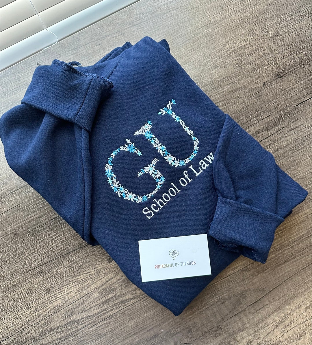 Custom Embroidered University, College, Sorority, Business Sweatshirt ...