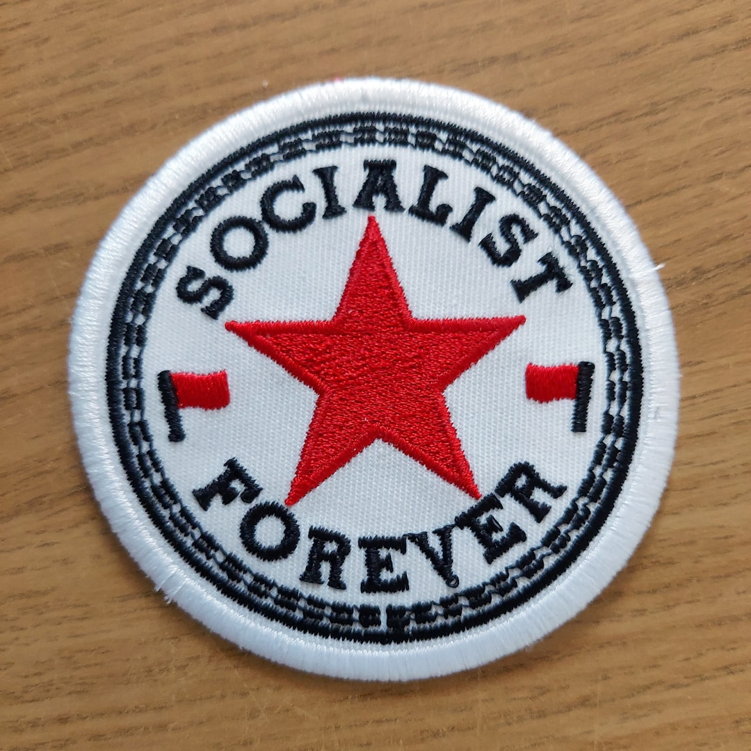 Socialist Forever Embroidered Patch / Socialism / Red Star / Red Flag ...