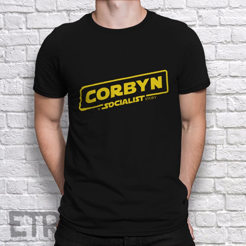 Corbyn A Socialist Story Ringspun T-SHIRT / Politics / Labour Party ...