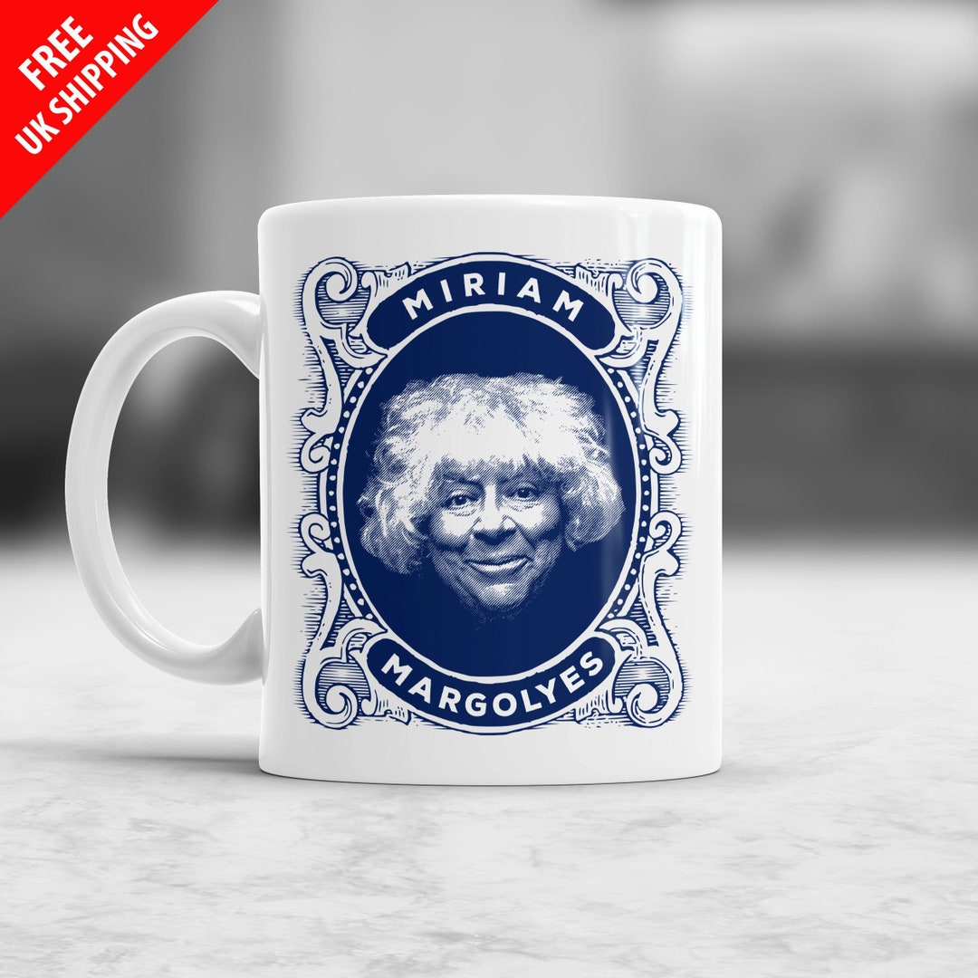 Miriam Margolyes With Quote MUG / Jewish / Funny / White / Coffee - Etsy