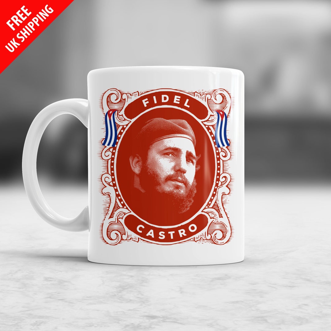 Fidel Castro With Quote MUG / Politics / Revolution / Left Wing ...
