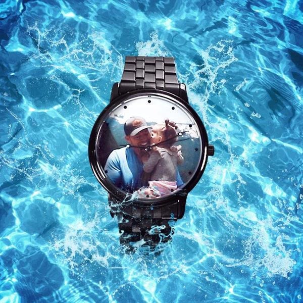 Personalized Photo Watches for Men Women Custom Quartzite Any - Etsy