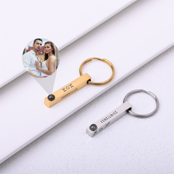 Photo Projection Keychain - Etsy