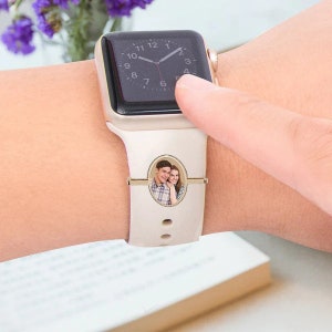 Custom Photo Watch Charm Sport Band Charm Personalized Smart Watch ...