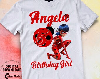 Miraculous ladybug shirt | Etsy