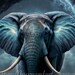 Digital Download - Elephant Spirit Animal - AI Generated Art Print ...