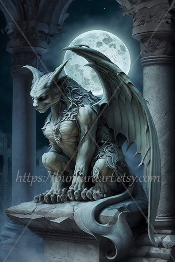 Gargoyles In Medieval Gothic Art