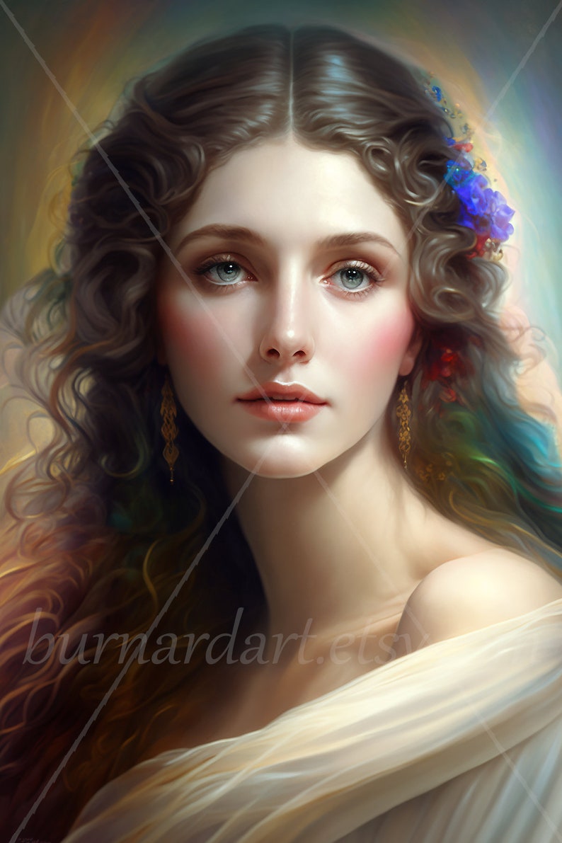 Iris Digital Download Goddess of the Rainbow and Messenger - Etsy