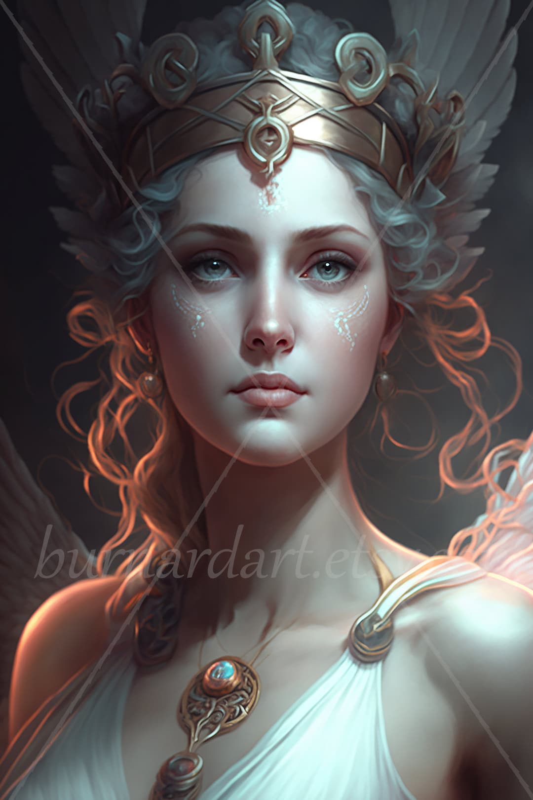 Hera Digital Download - Goddess of Marriage, Women and Family - Greek Mythology - AI Art Print ...