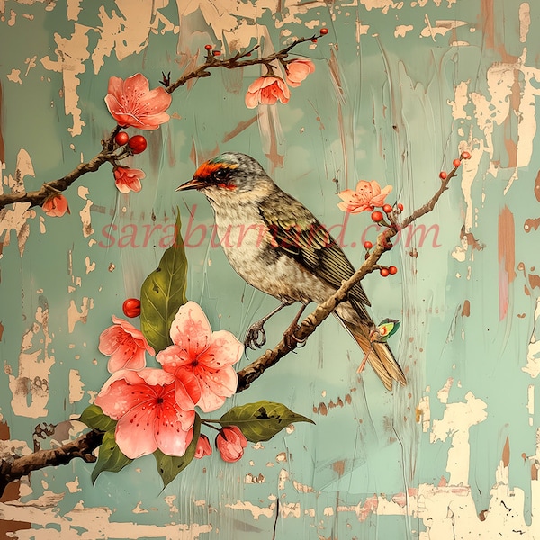 Decoupage Poster - Etsy