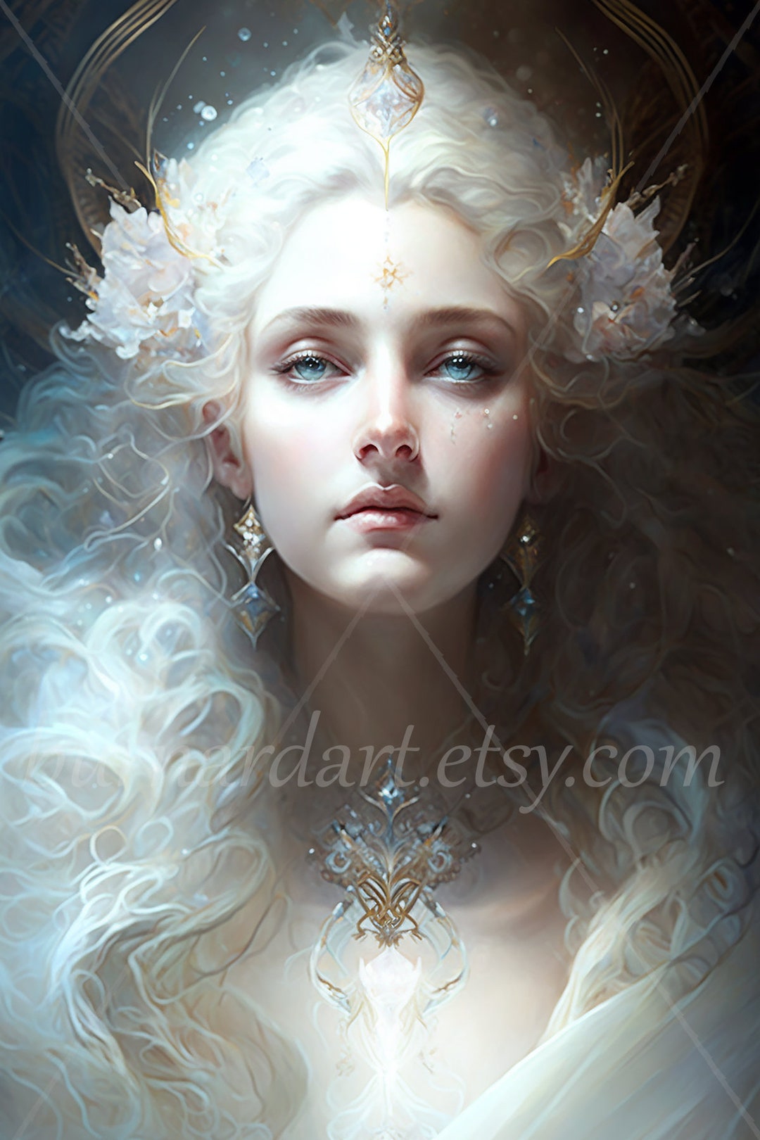 Harmonia Digital Download - Goddess of Harmony and Concord - Greek Mythology - AI Art Print ...