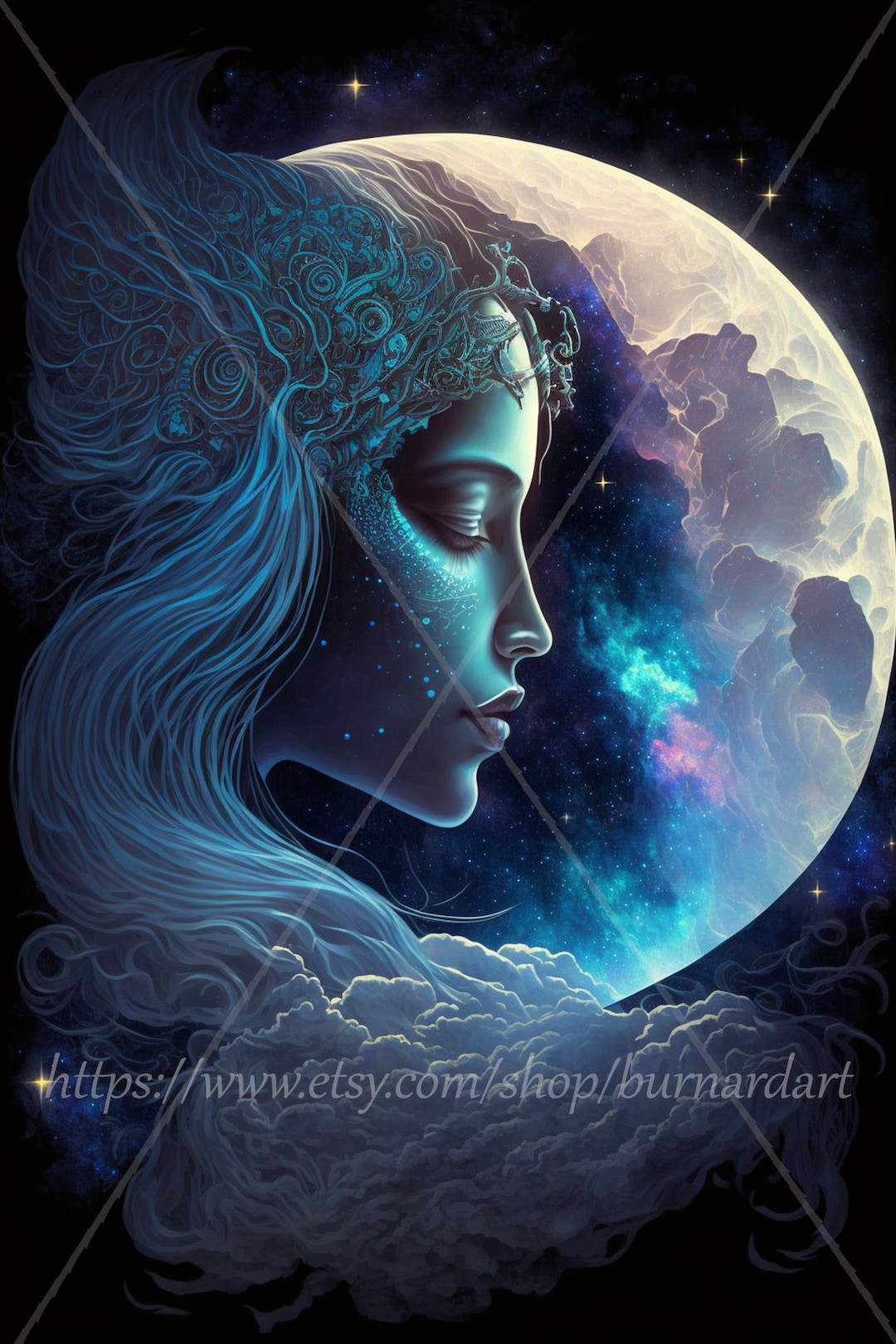 Cancer Digital Download Astrology Zodiac Star Sign Sun Moon Rising ...