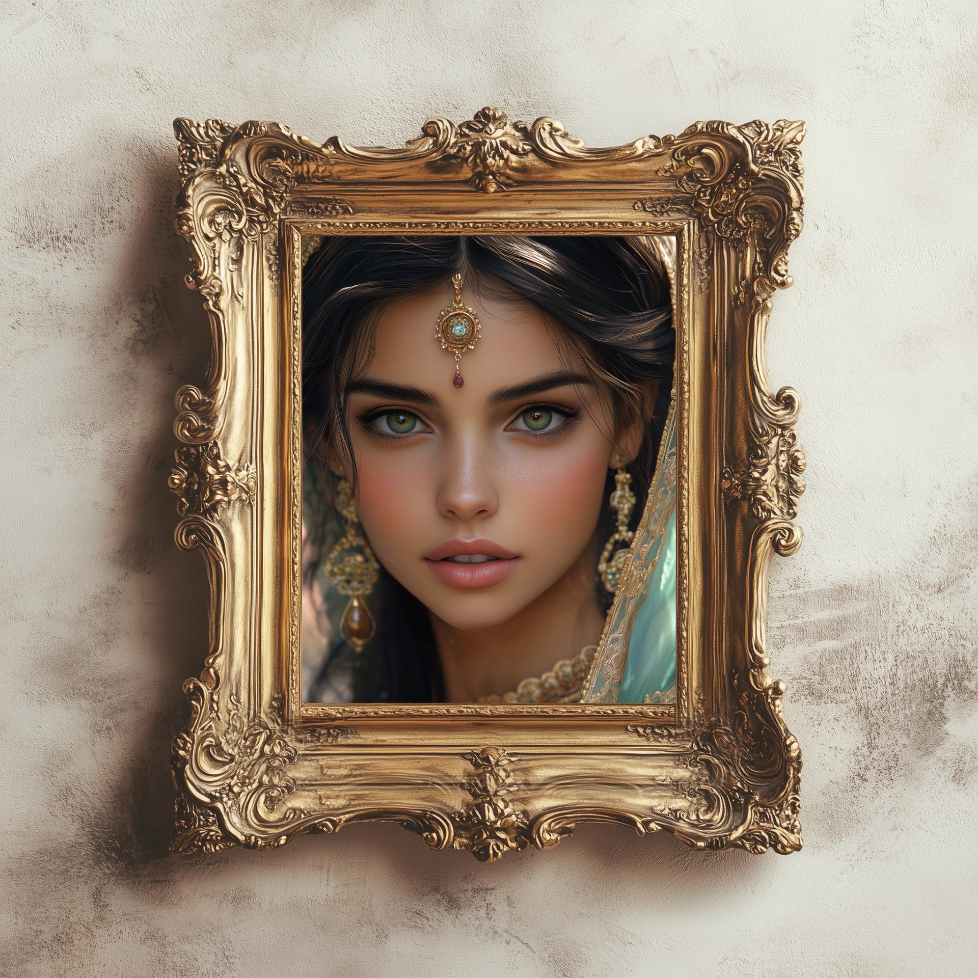 Persian Princess - Digital Art Print Download + Animated GIF - Fantasy ...
