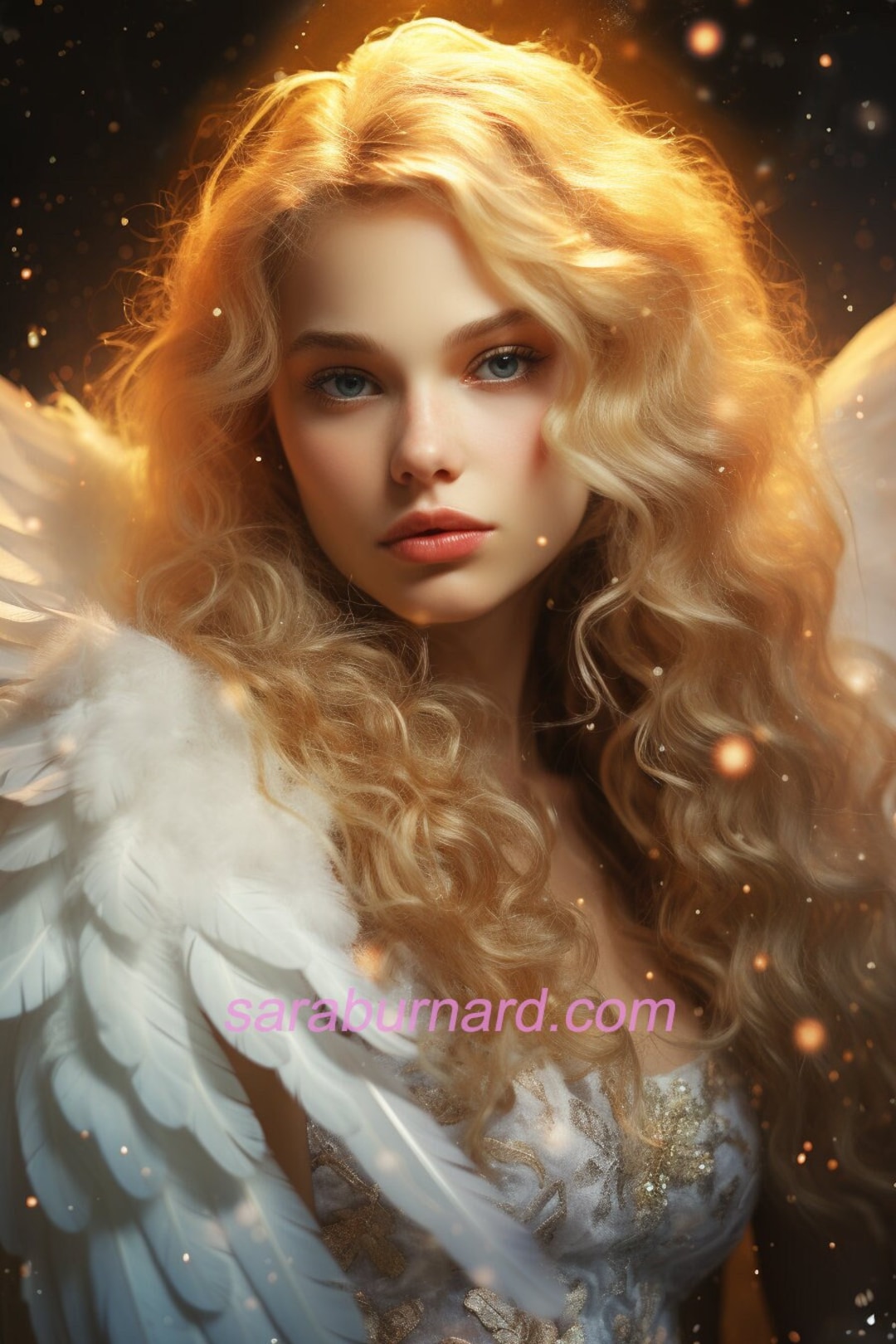 Angel Digital Download - With Wings - Religious - Fantasy - AI Art ...