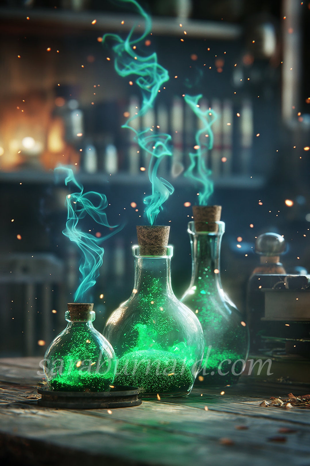 Spells and Potions Digital Download - Fantasy - Magic Wizardry Alchemy ...
