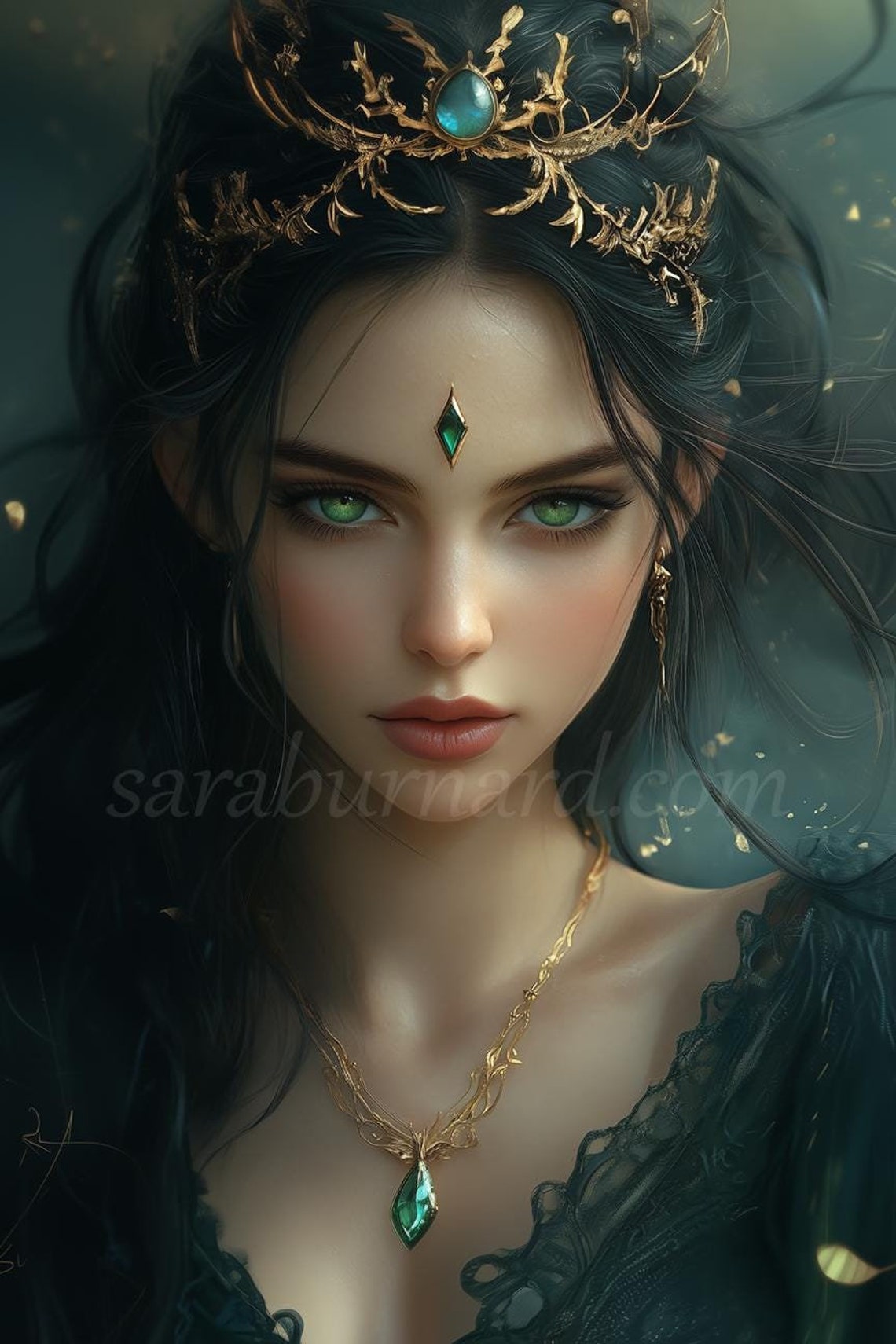 Nyx Goddess Digital Download - Primordial Deity in Greek Mythology - AI ...