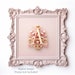 Digital Download - Letter A With Floral Detail on Pink Background ...
