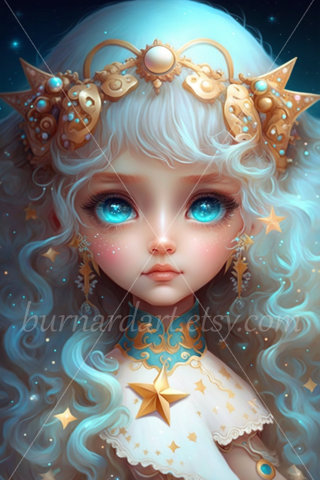 Digital Download Celestial Anime Doll zyana Blessing From Heaven Hebrew ...