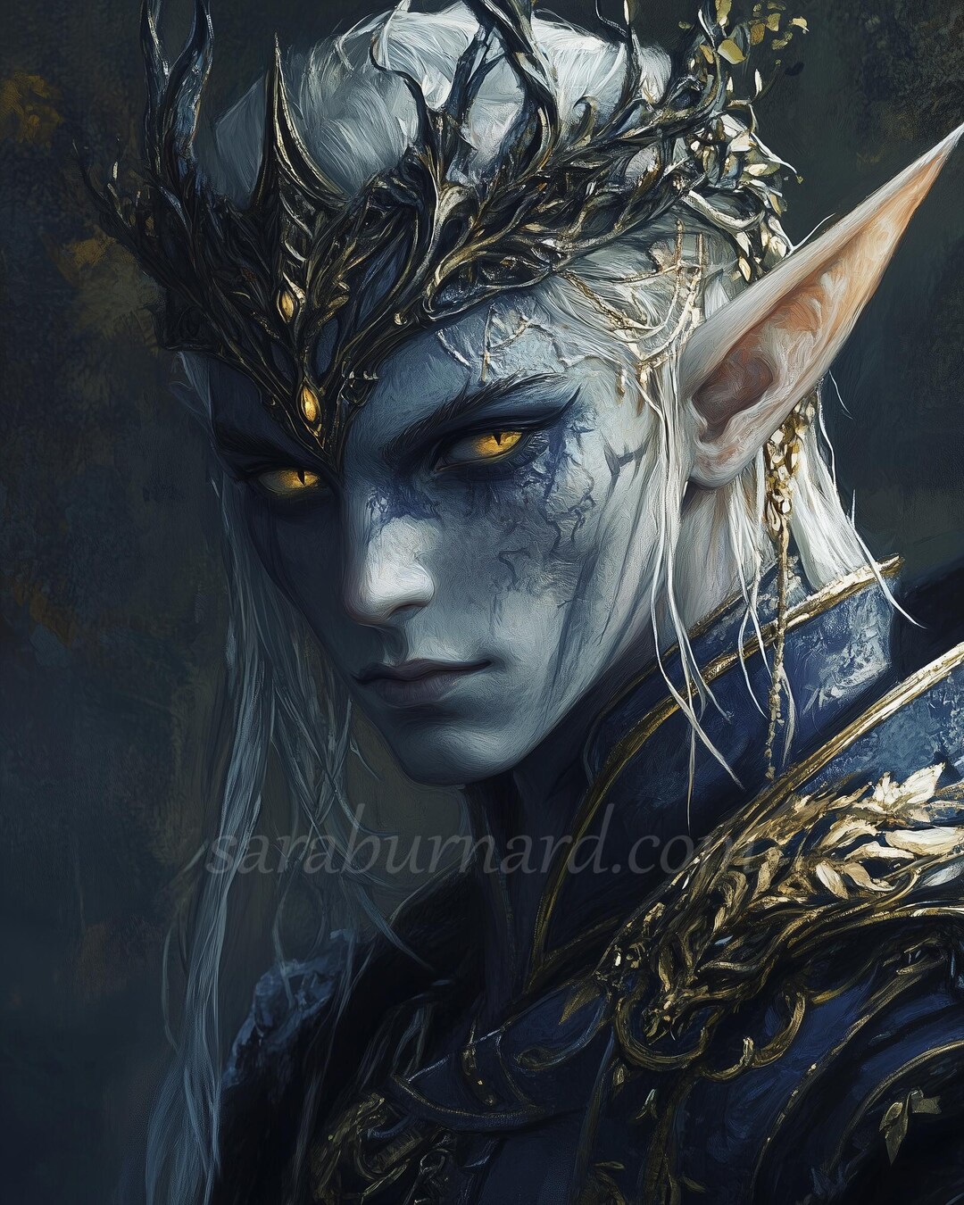 High Elf Digital Download - Forest Creature Mythical Fantasy - AI Art ...