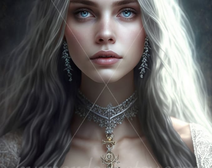 Medieval Princess Digital Download Middle Ages Monarch Royalty Fantasy ...