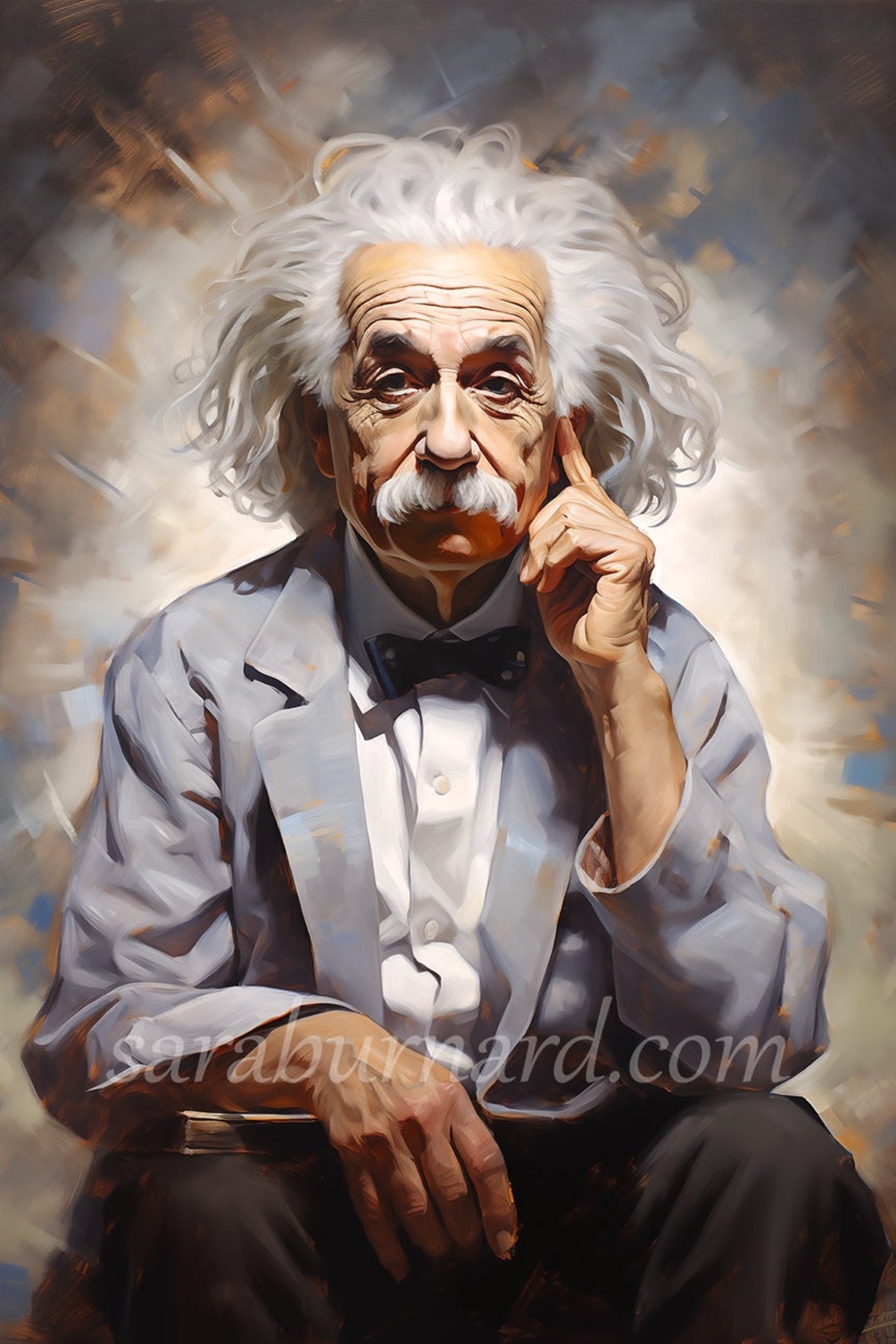 Albert Einstein Digital Download - Theoretical Physicist - Portrait ...