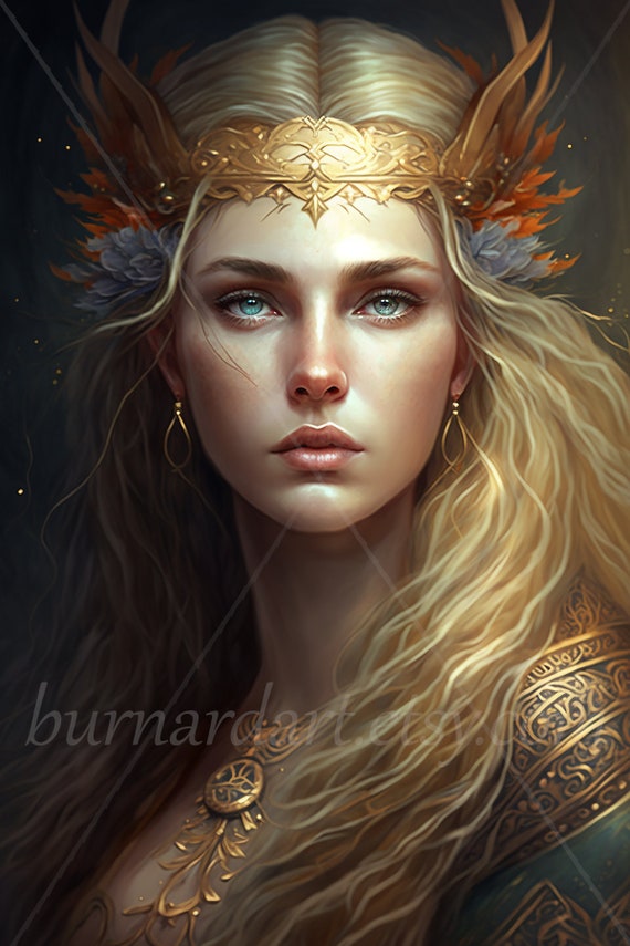 Norse Goddess Freya Costume