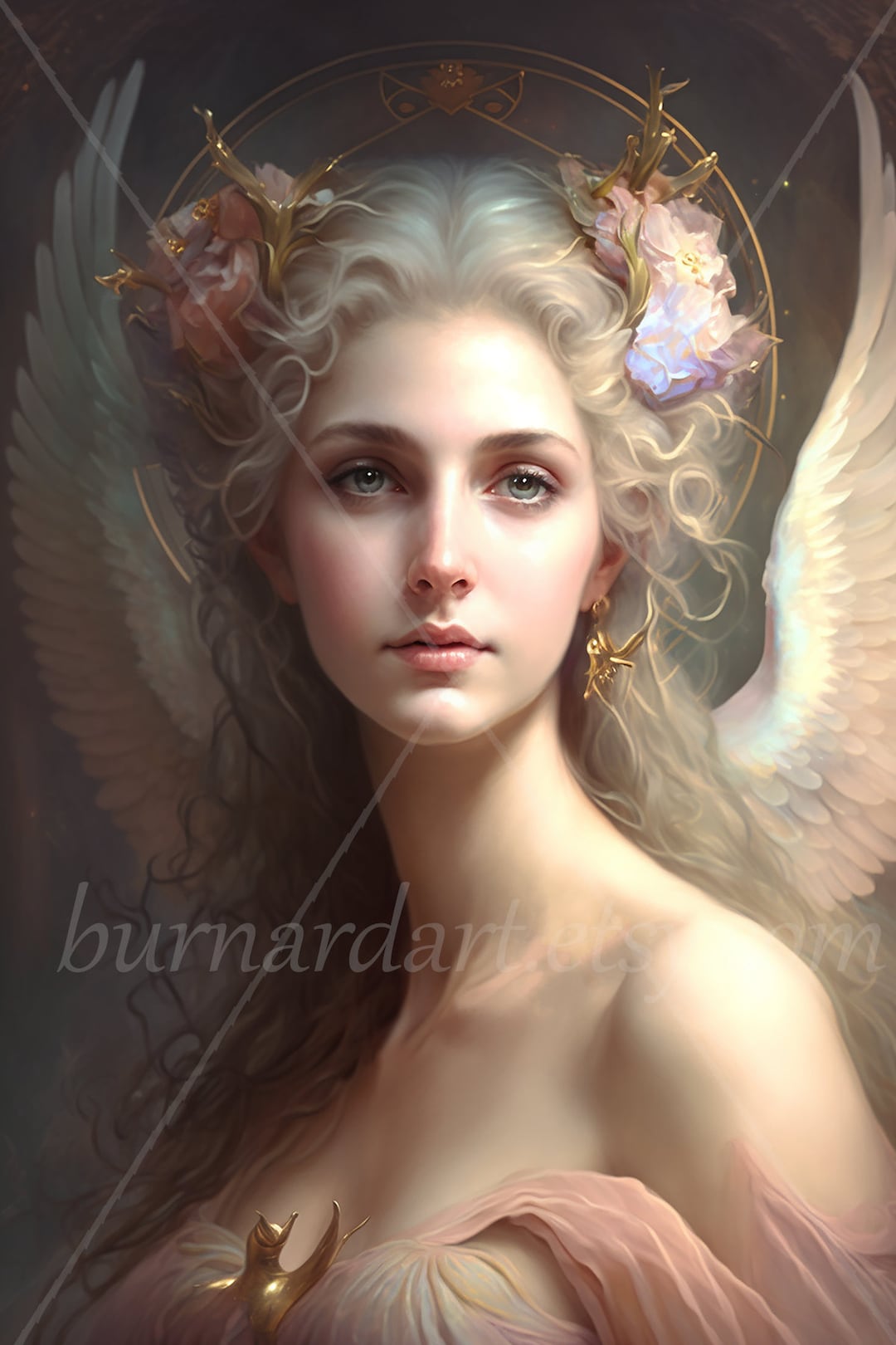 Phoebe Digital Download - Goddess of Prophecy - Greek Mythology - AI ...