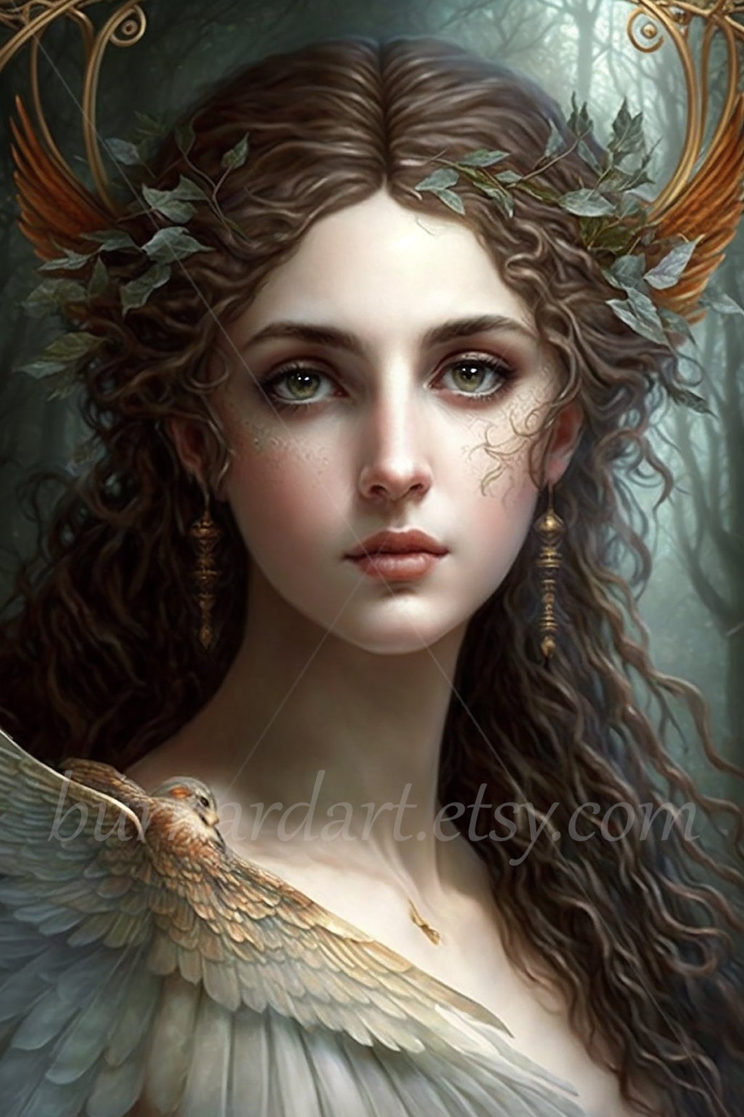 Calliope Digital Download - Muse of Epic Poetry - Greek Mythology - AI ...