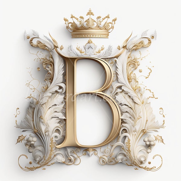 Monogram Crown - Etsy