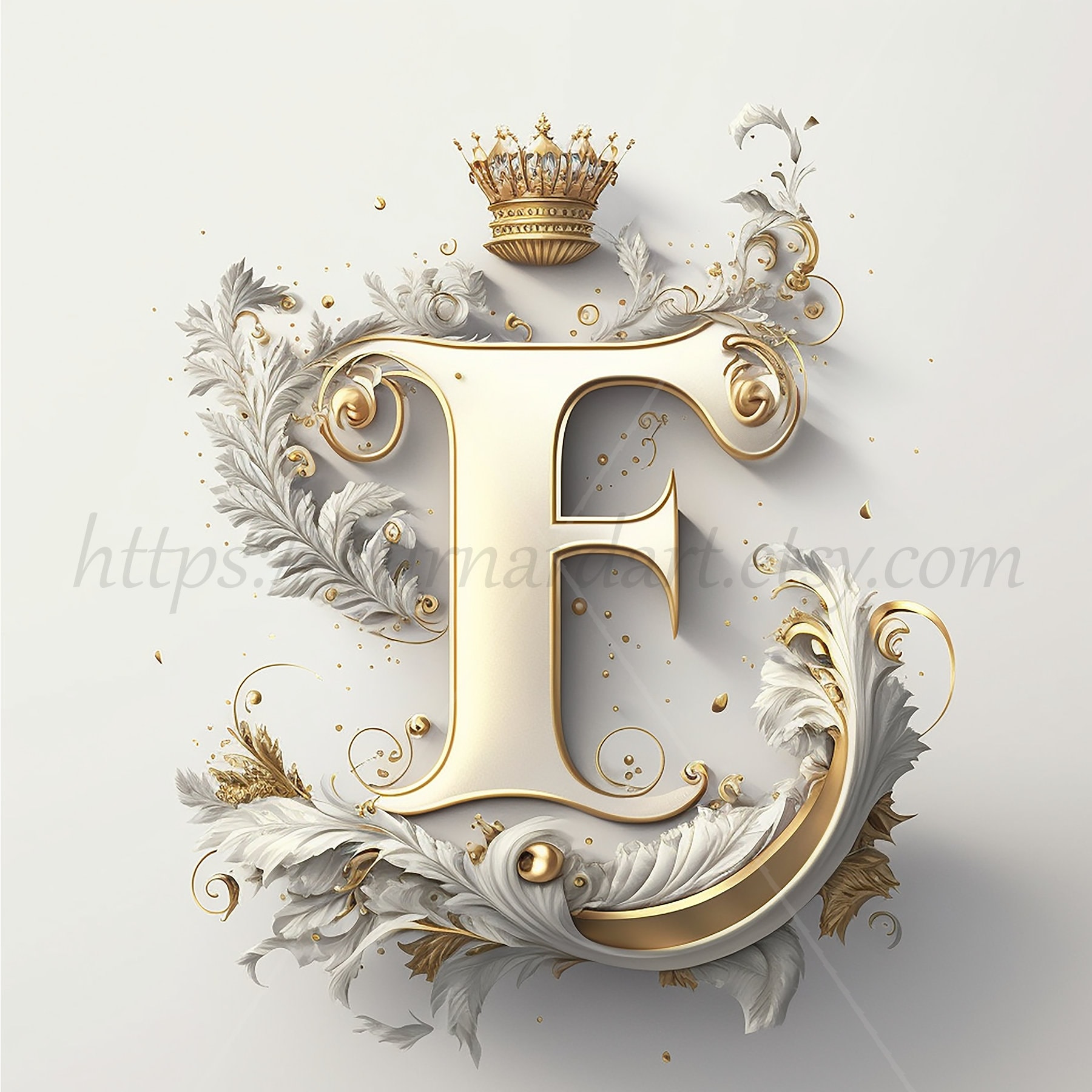 Letter F Crown Logo