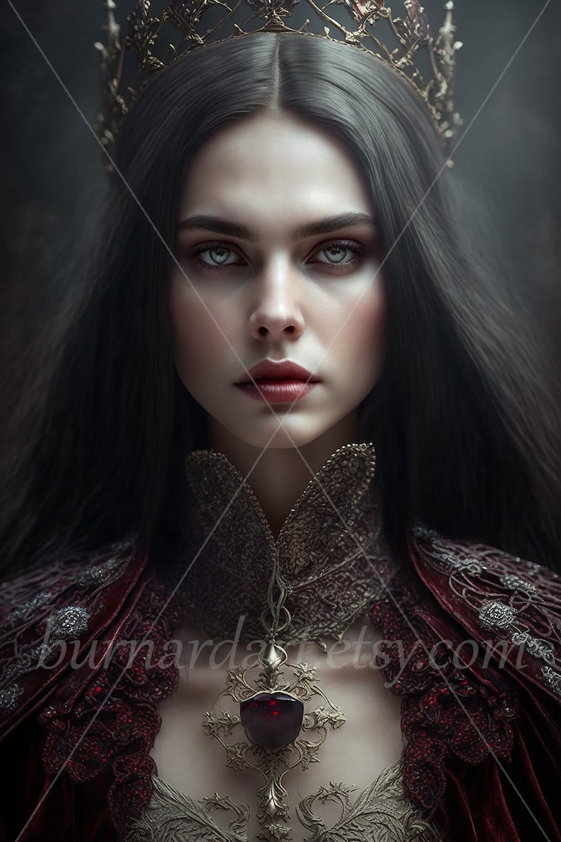 Medieval Empress Digital Download Middle Ages Queen Monarch - Etsy
