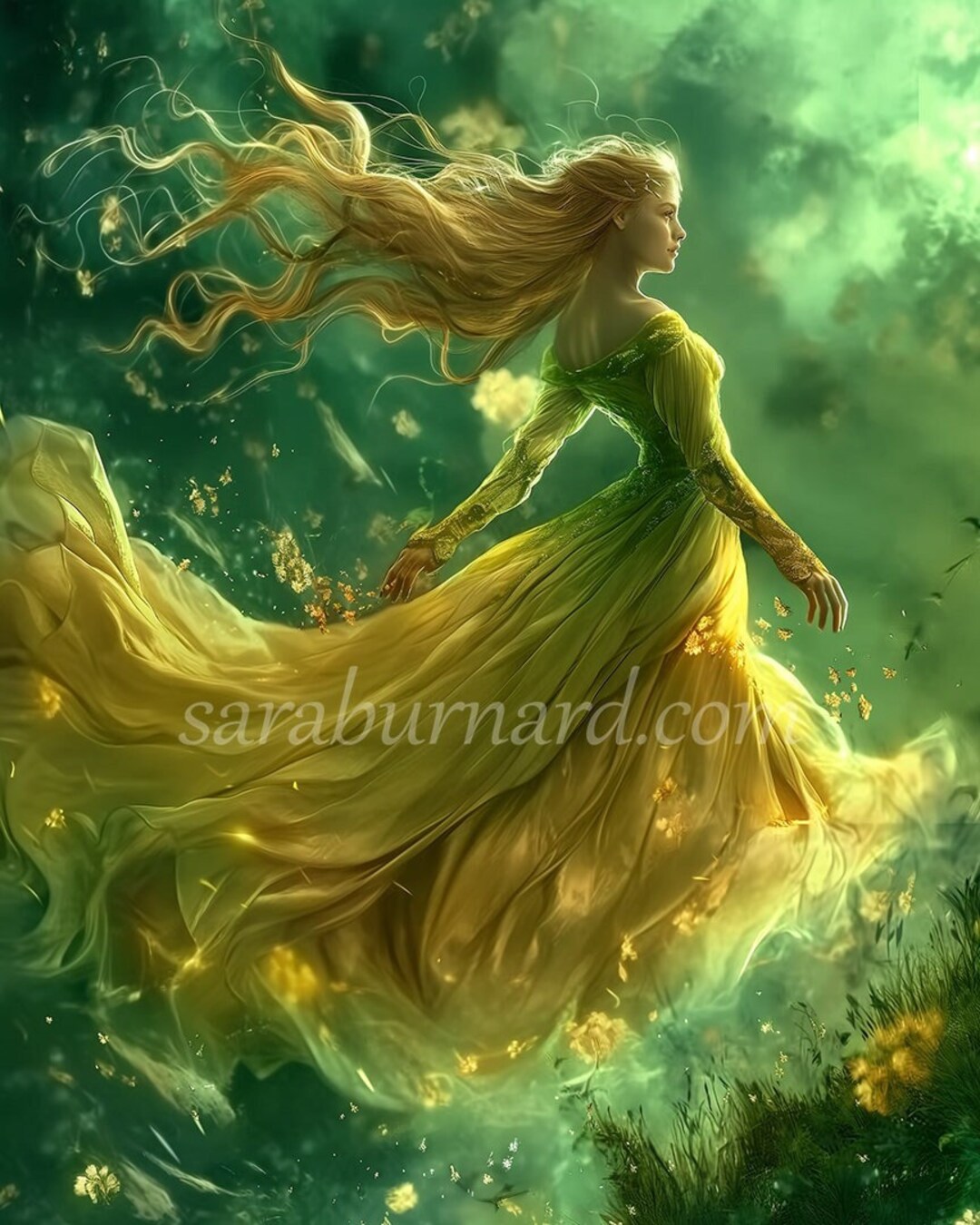 Goddess of Air Digital Download - Elements Astrology - Fantasy - AI ...
