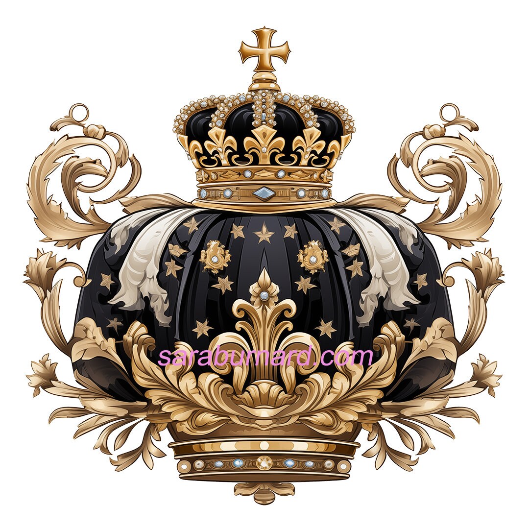Ornate Emblem Crest Digital Download - Transparent Background = Ornate ...