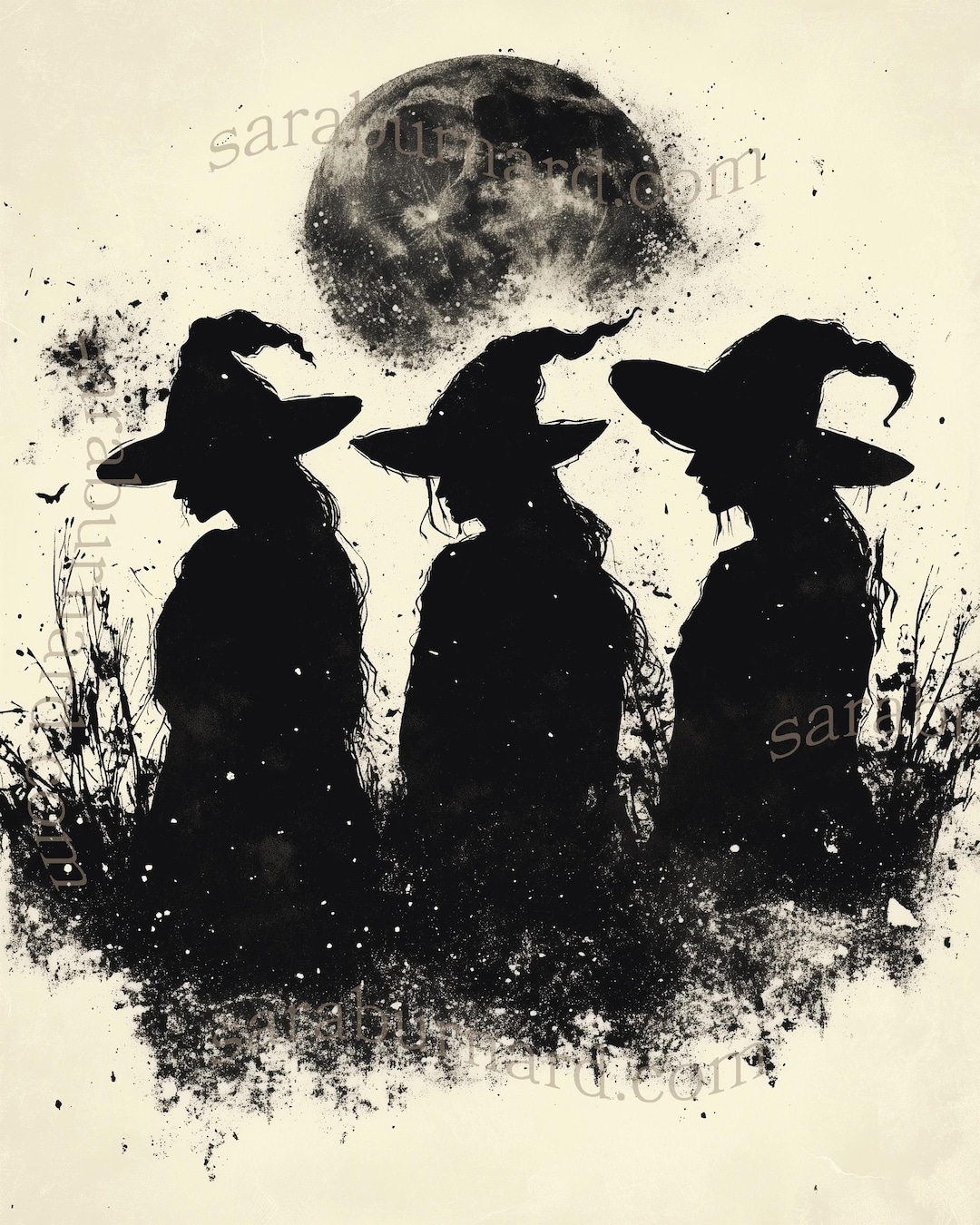 Three Witches Clipart