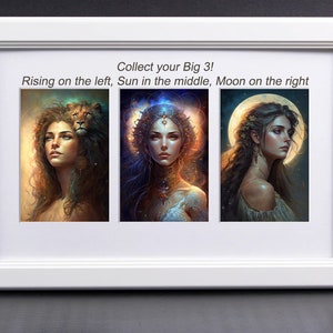 Scorpio Digital Download Astrology Zodiac Star Sign Sun Moon Rising ...