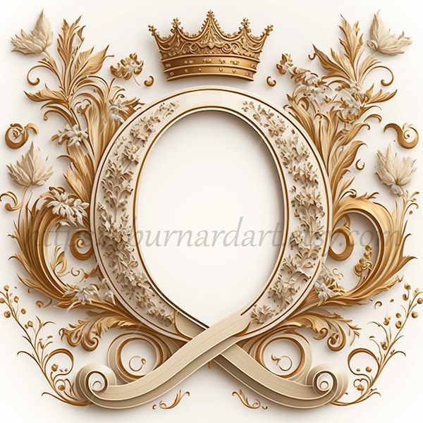 Monogram Letter O - Etsy