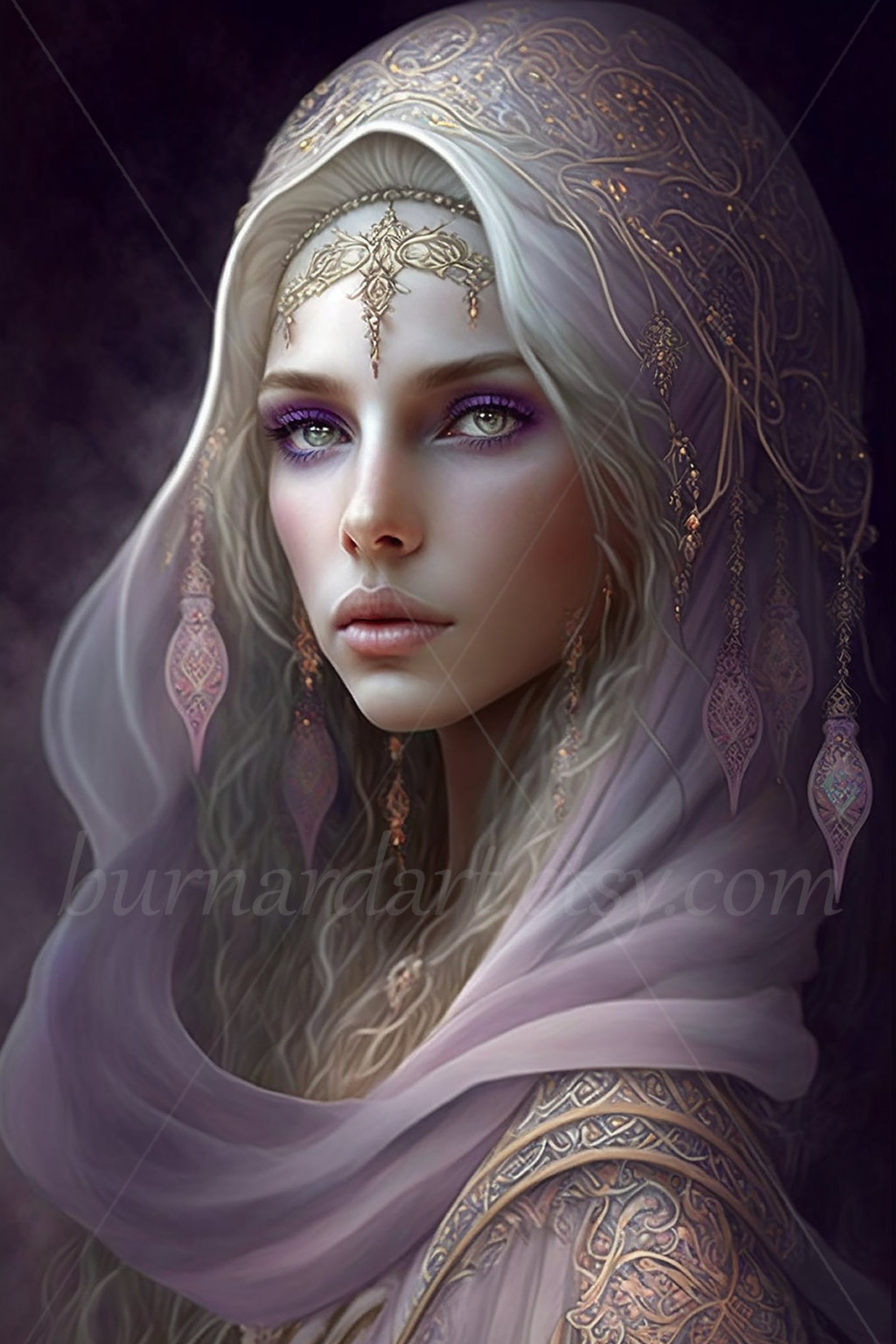 Arabian Princess Digital Download - Fantasy - AI Art Print Printable ...