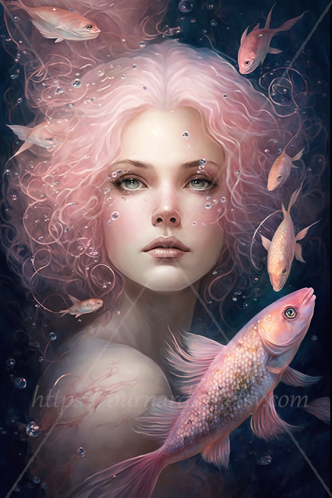 Pisces Digital Download - Astrology Zodiac Star Sign - Sun Moon Rising ...