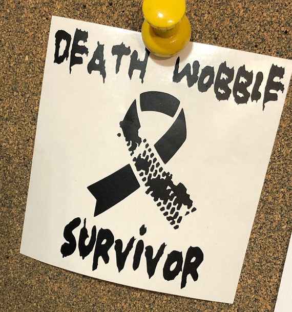 Craft Supplies & Tools Death Wobble Survivor Decal Visual Arts etna.com.pe