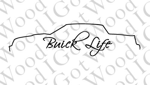 Buick Grand National Life Outline SVG - Etsy