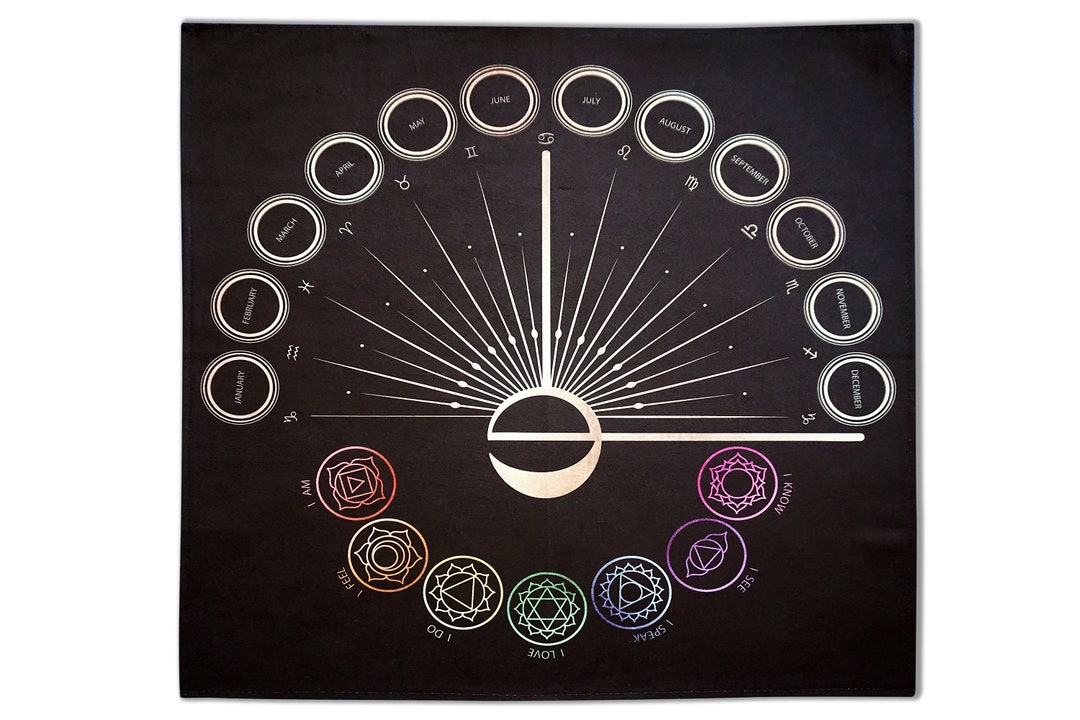 Easy Pendulum Cloth, Large, 24 Inches X 24 Inches (also Used as a Tarot ...